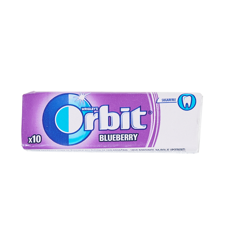 Žvaka Bluberry 14 g ORBIT - PerSu Online Shop