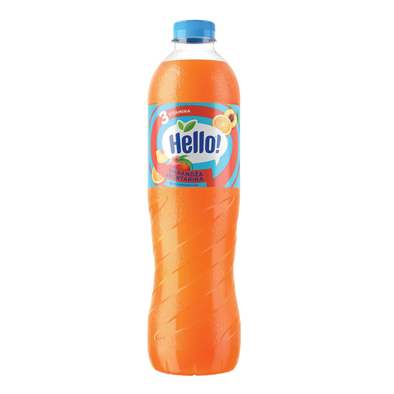 Sok nektarina 1.5 l HELLO - PerSu Online Shop