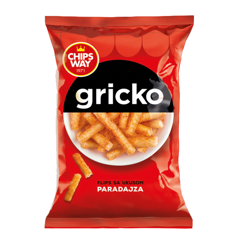 Flips Gricko 40 g CHIPS WAY - PerSu Online Shop