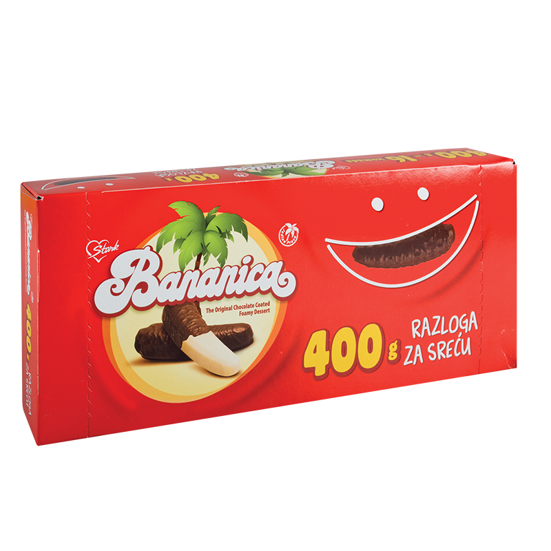Čokoladna Bananica 400g ŠTARK - PerSu Online Shop