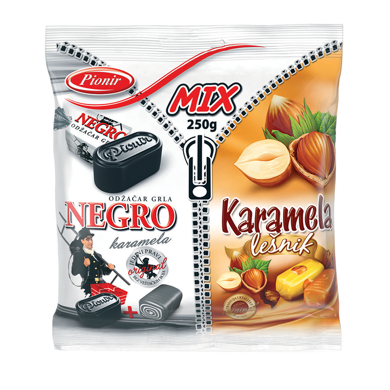 Bombone mix Negro lešnik 200 g PIONIR - PerSu Online Shop